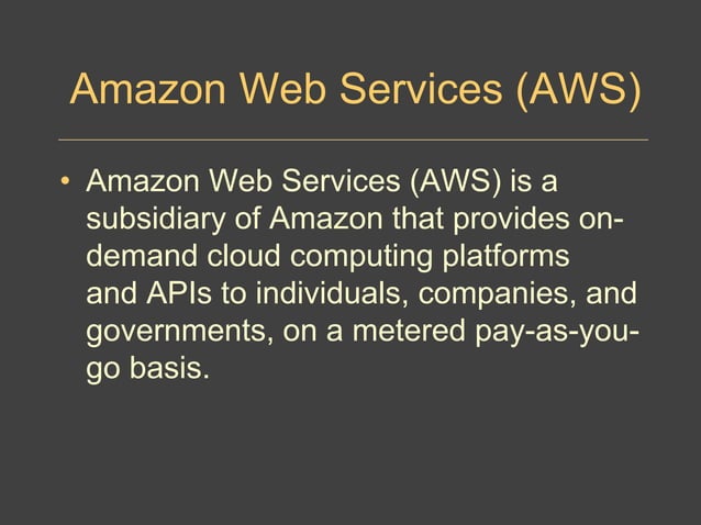 Aws image recognition | PPT