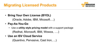 AWS Innovate 2016- Planning a Phased Cloud Migration Strategy ...