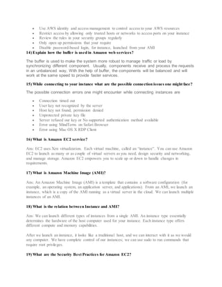 Aws interview questions | PDF