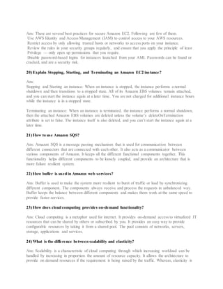 Aws interview questions | PDF