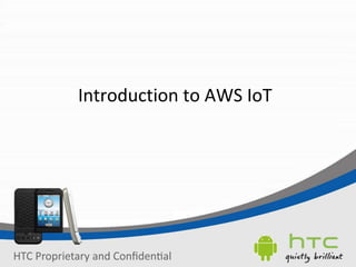 AWS IoT | PPT
