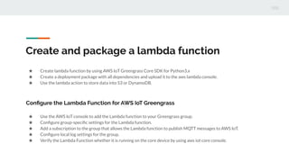 AWS IoT Edge Management | PPT
