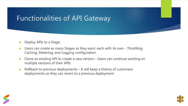 API Gateway with legend lambada | PPT