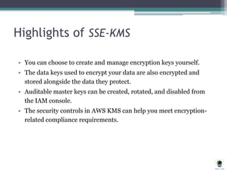 AWS Key Management | PPSX | Cloud Computing | Internet