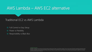 Aws lambda by Leonid Amigud | PPT