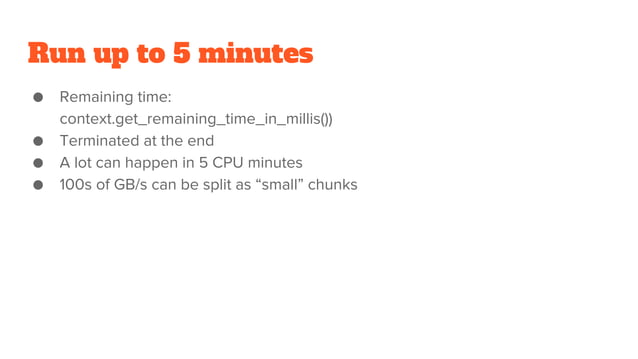 Recap on AWS Lambda after re:Invent 2015 | PPT