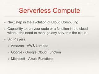 Aws lambda and accesing AWS RDS - Clouddictive | PPTX