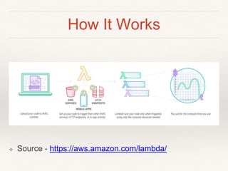 Aws lambda and accesing AWS RDS - Clouddictive | PPTX
