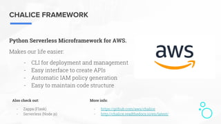 AWS Lambda for Data Science @Celerative | PPT