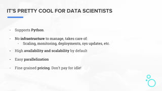 AWS Lambda for Data Science @Celerative | PPT