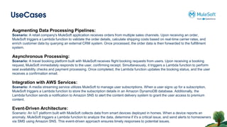 MuleSoft Integration with AWS Lambda [Serverless Function] | MuleSoft Mysore Meetup #44 | PPTX