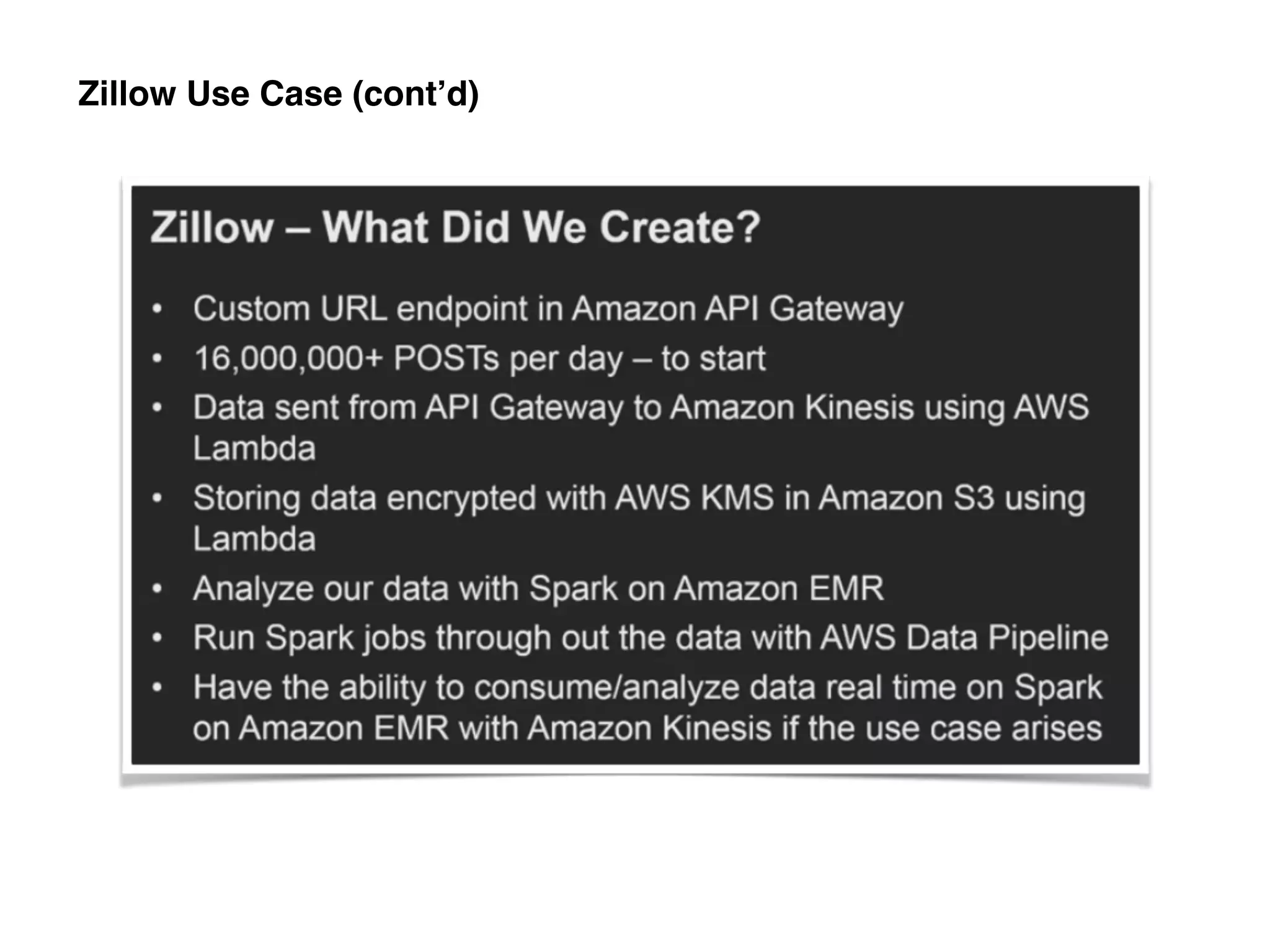 AWS Lambda Presentation (Tech Talk DC) | PPT | Free Download