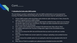AWS Lambda Tutorial | PPT