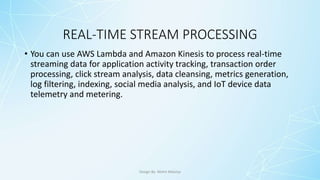 AWS Lamda Presentation | PPSX | Cloud Computing | Internet