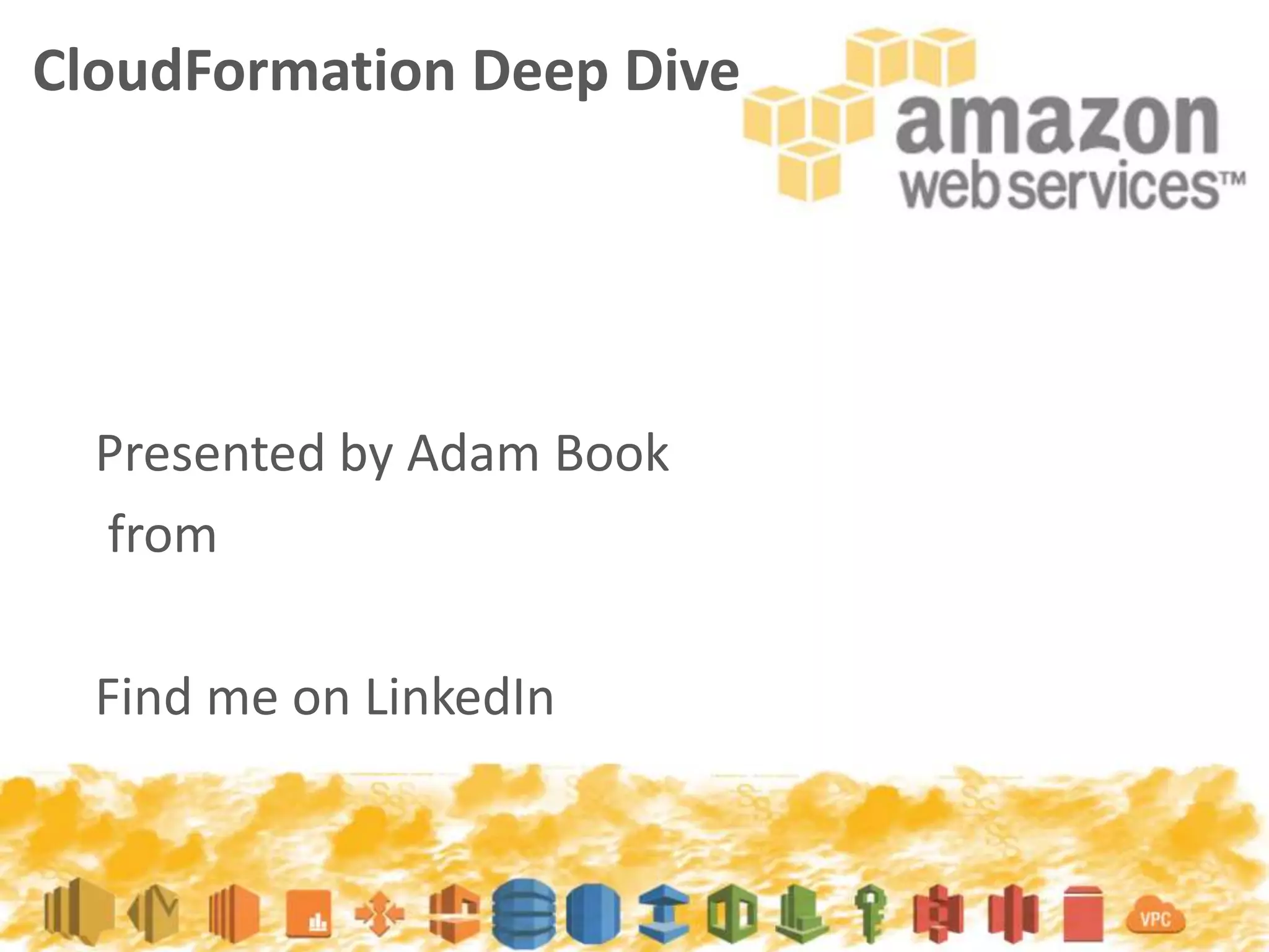 AWS CloudFormation Intrinsic Functions and Mappings | PPTX