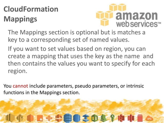 AWS CloudFormation Intrinsic Functions and Mappings | PPTX