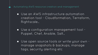 Growing Up with AWS | PPT