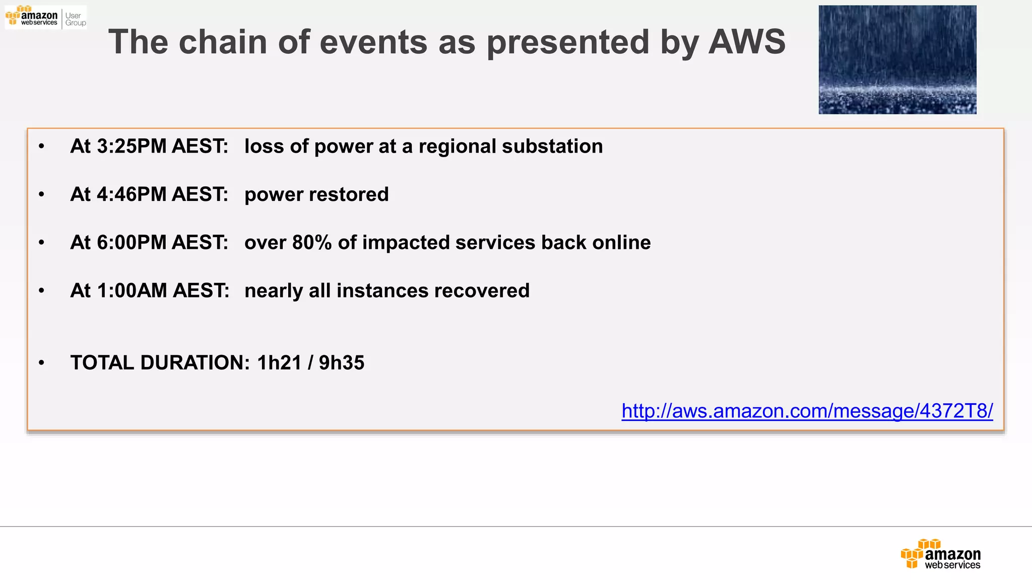 What we learned from the AWS Outage | PPTX