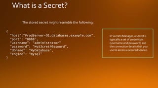 AWS Atlanta meetup Secrets Manager | PPT