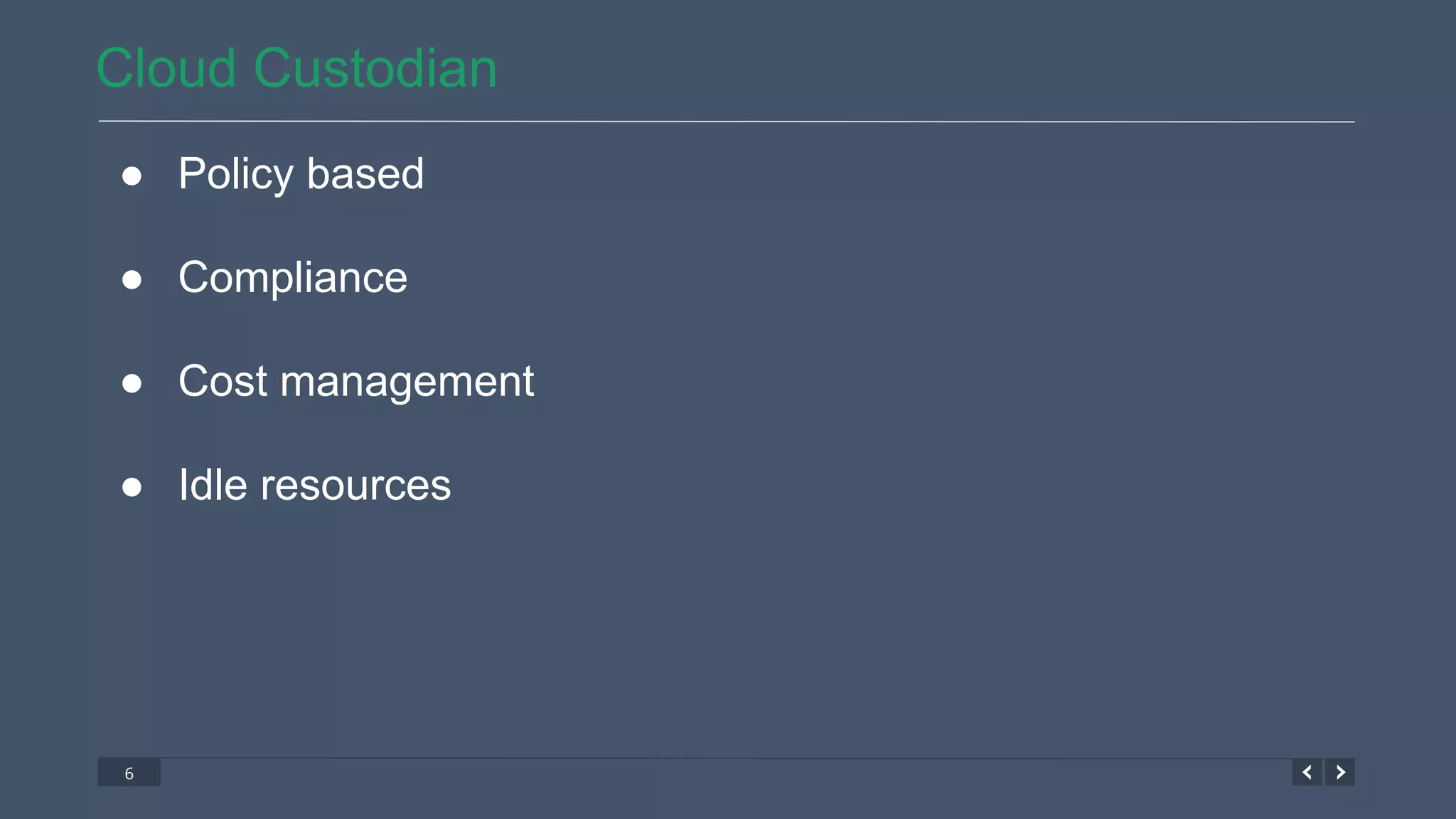 AWS Cost Control: Cloud Custodian | PDF