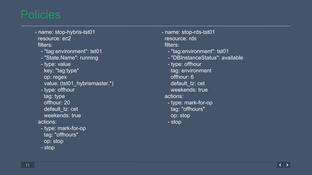 AWS Cost Control: Cloud Custodian | PDF