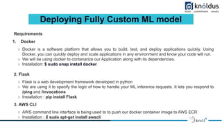 AWS ML Model Deployment | PDF