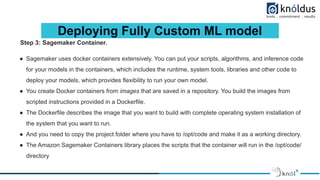 AWS ML Model Deployment | PDF