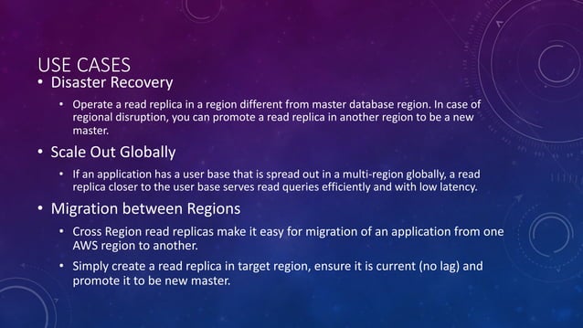Aws Multi Region Db Design And Deployment Pdf Databases Computer Software And Applications
