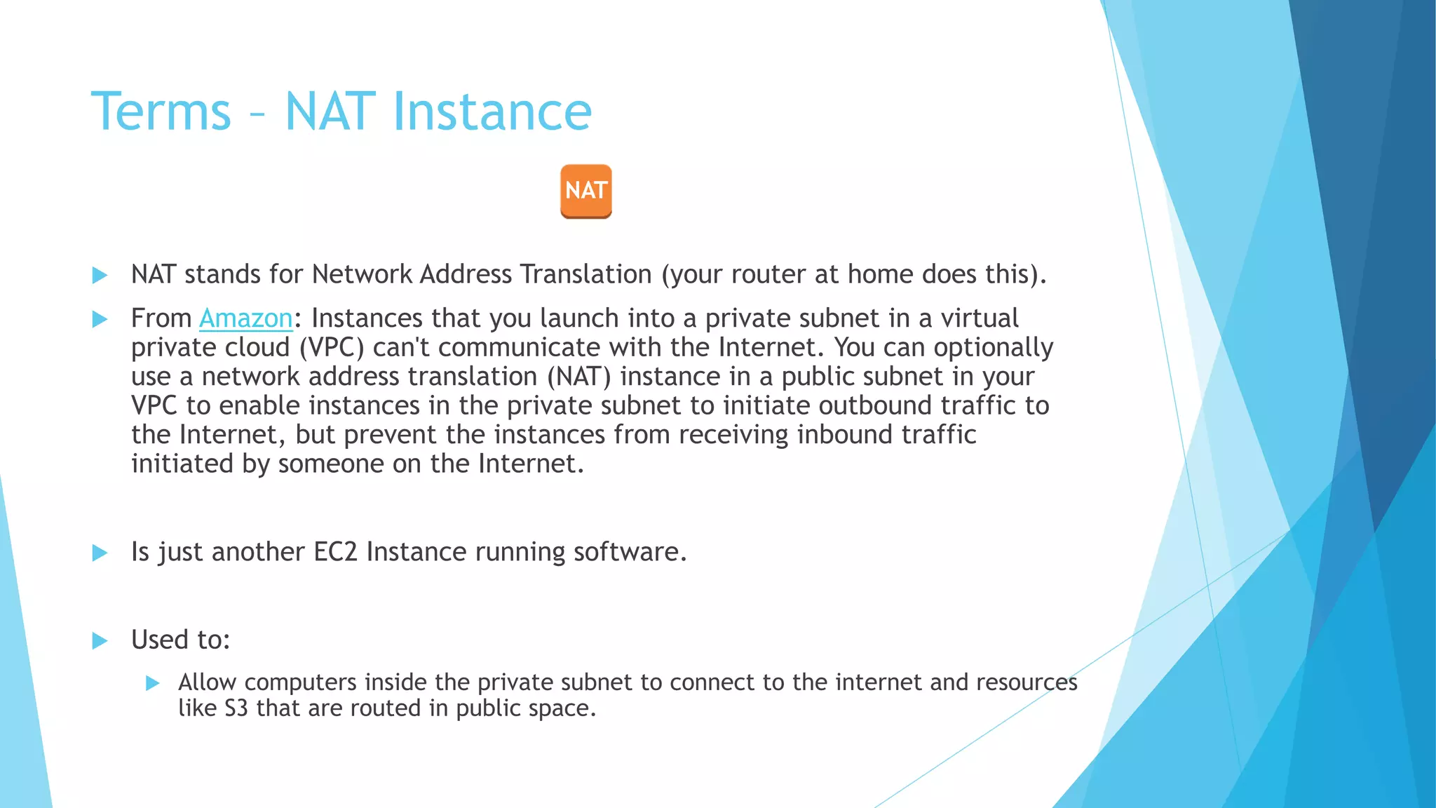 AWS Network Topology/Architecture | PPTX | Cloud Computing | Internet