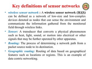 ADVANCED WIRELESS SENSOR NETWORKS....AWSN