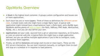 Aws ops works | PPTX