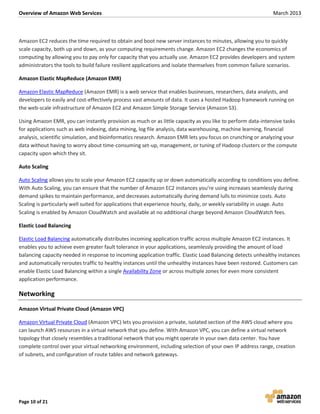 AWS Overview | PDF