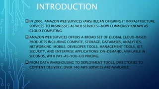 Aws overview | PPTX