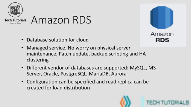 Brief theoretical overview on AWS Components | PPT