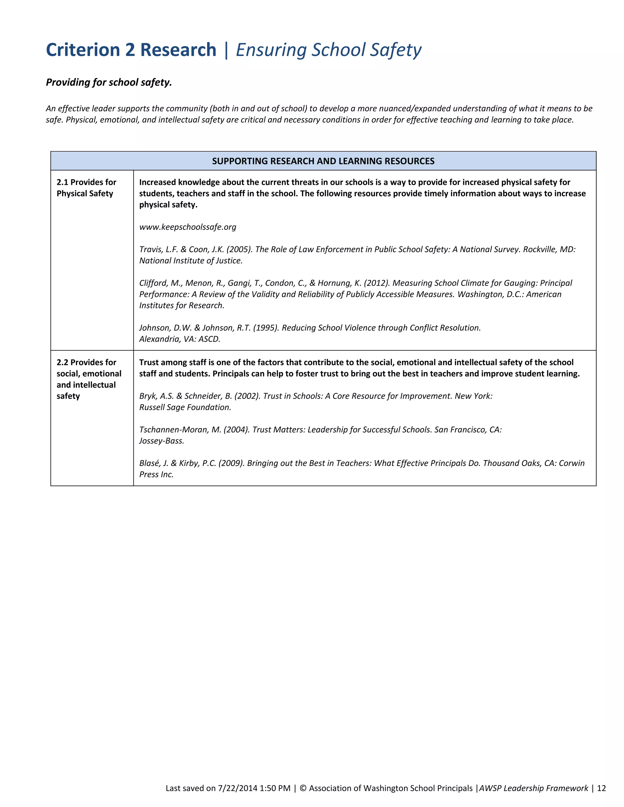 Awsp framework version_2.0 | PDF