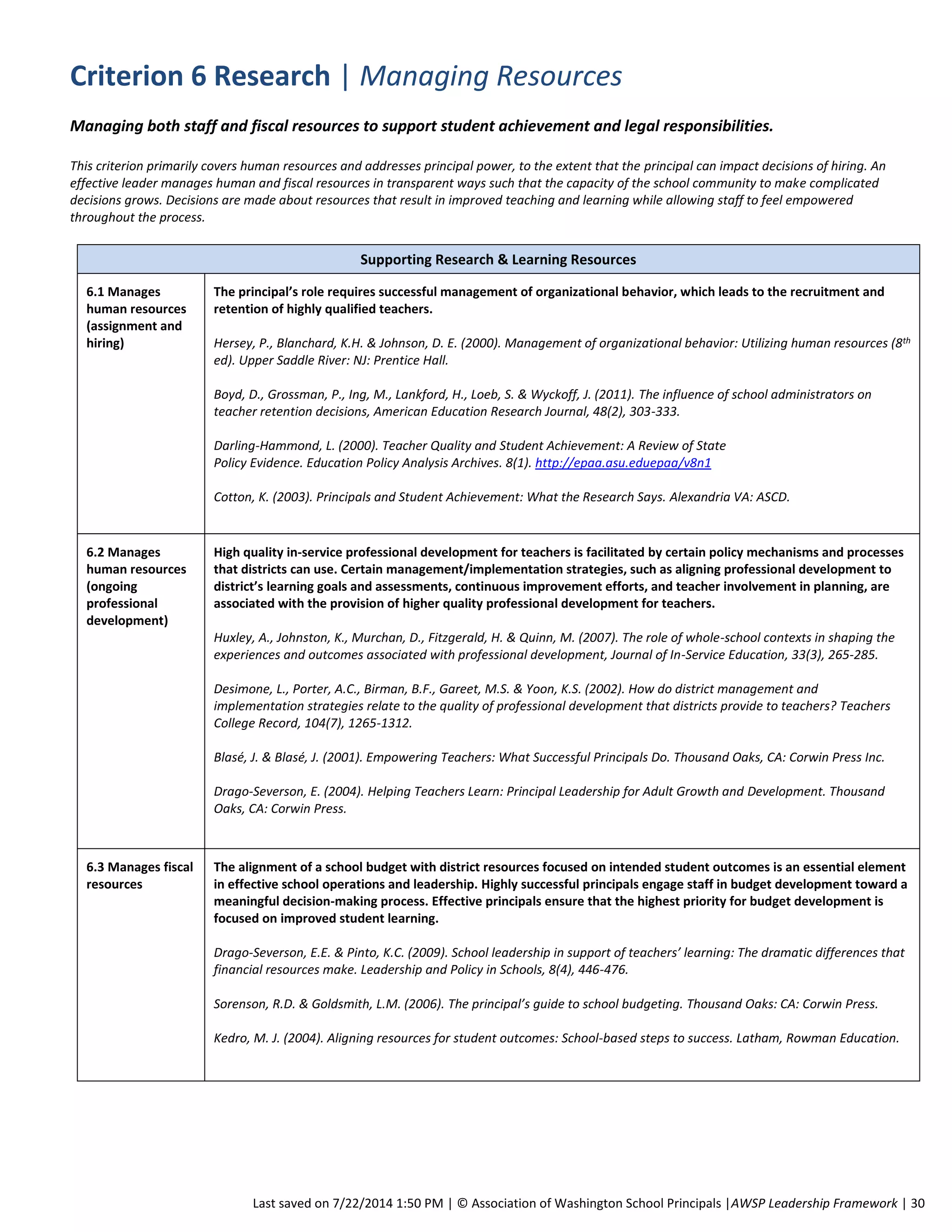 Awsp framework version_2.0 | PDF