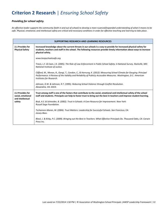 Awsp framework version_2.0 | PDF