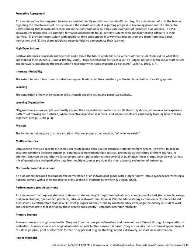 Awsp framework version_2.0 | PDF