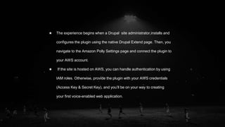 Amazon Polly for Drupal | PPTX