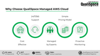 Managed AWS services from QualiSpace | PPT