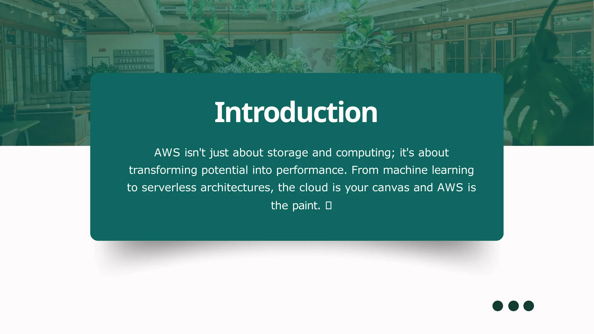 "Your Gateway to the Cloud: Exploring AWS Capabilities" | PPT