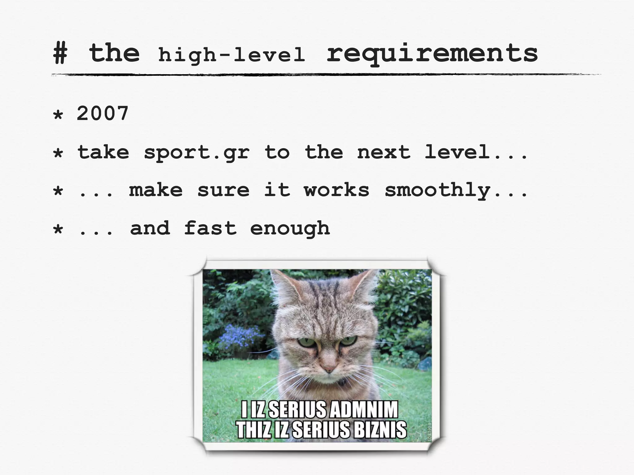 Server architecture & scaling strategy for a sports website | PPT