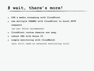 Server architecture & scaling strategy for a sports website | PPT