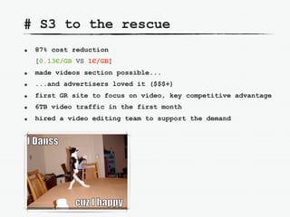 Server architecture & scaling strategy for a sports website | PPT