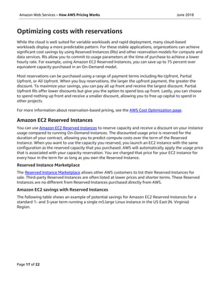 Aws pricing overview | PDF