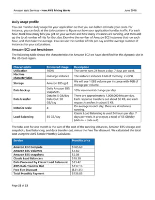 Aws pricing overview | PDF