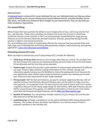 Aws pricing overview | PDF