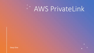 AWS PrivateLink - Deep Dive | PPT