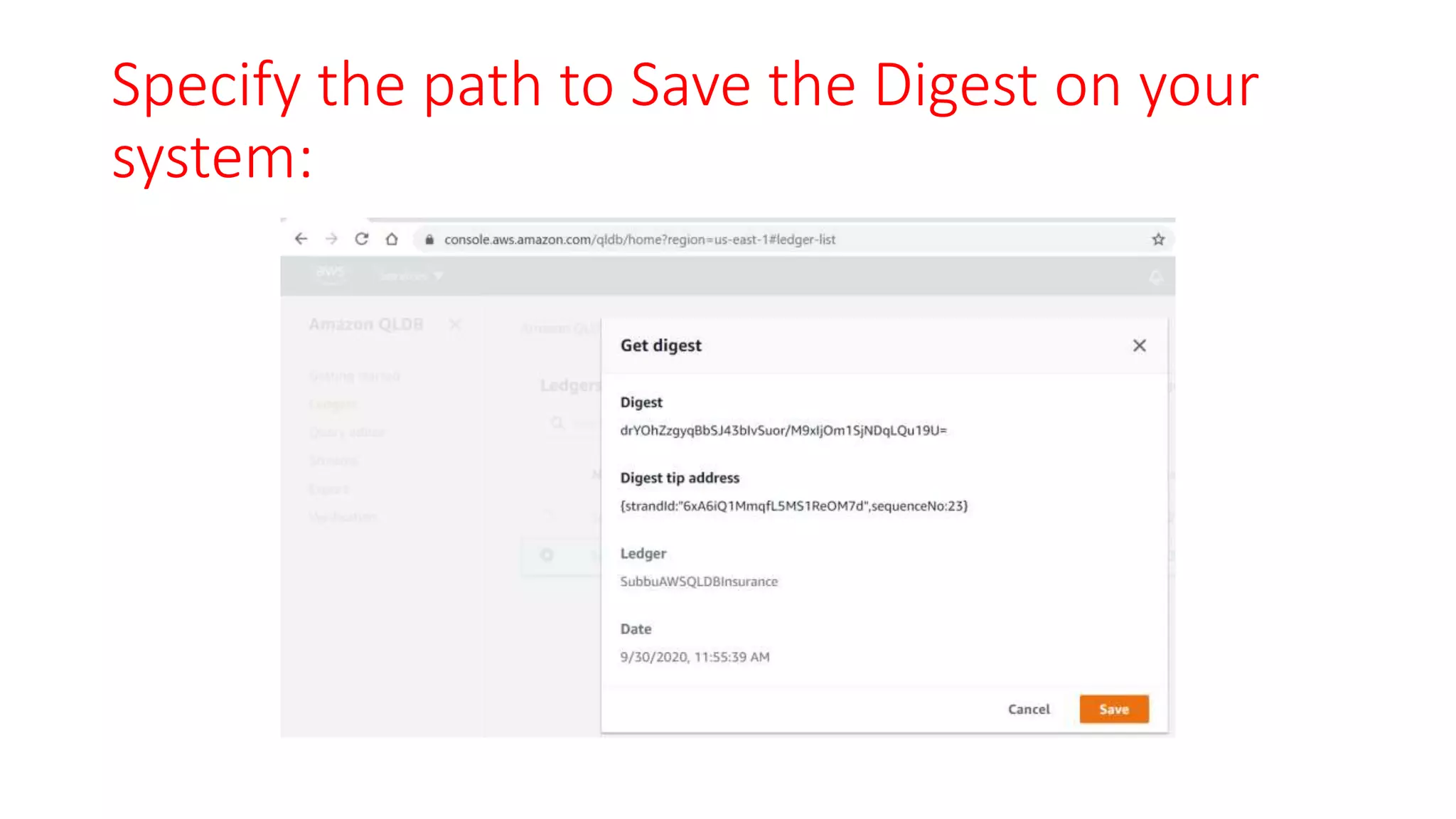 Aws Amazon Quantum Ledger Database Qldb Ppt