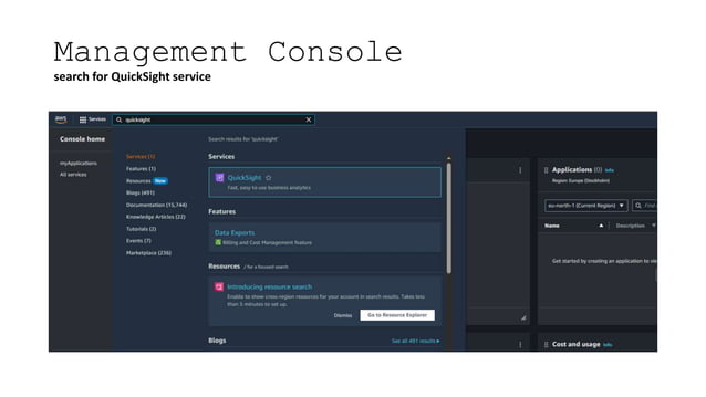 Power Point Presentation about AWS QuickSight Overview | PPTX | Cloud Computing | Internet